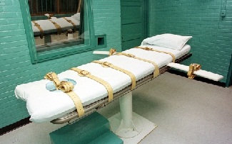 Execution of death penalty: Method; time and place
