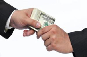 Jurors and others accepting bribes